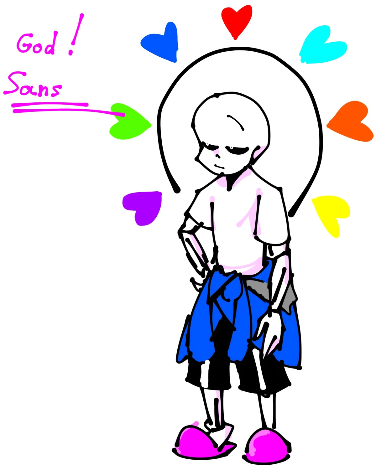 Guiltytale/God!Sans | Undertale AU Wiki | Fandom