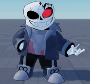 Horrortale Sans | Undertale: Last Corridor Wiki | Fandom