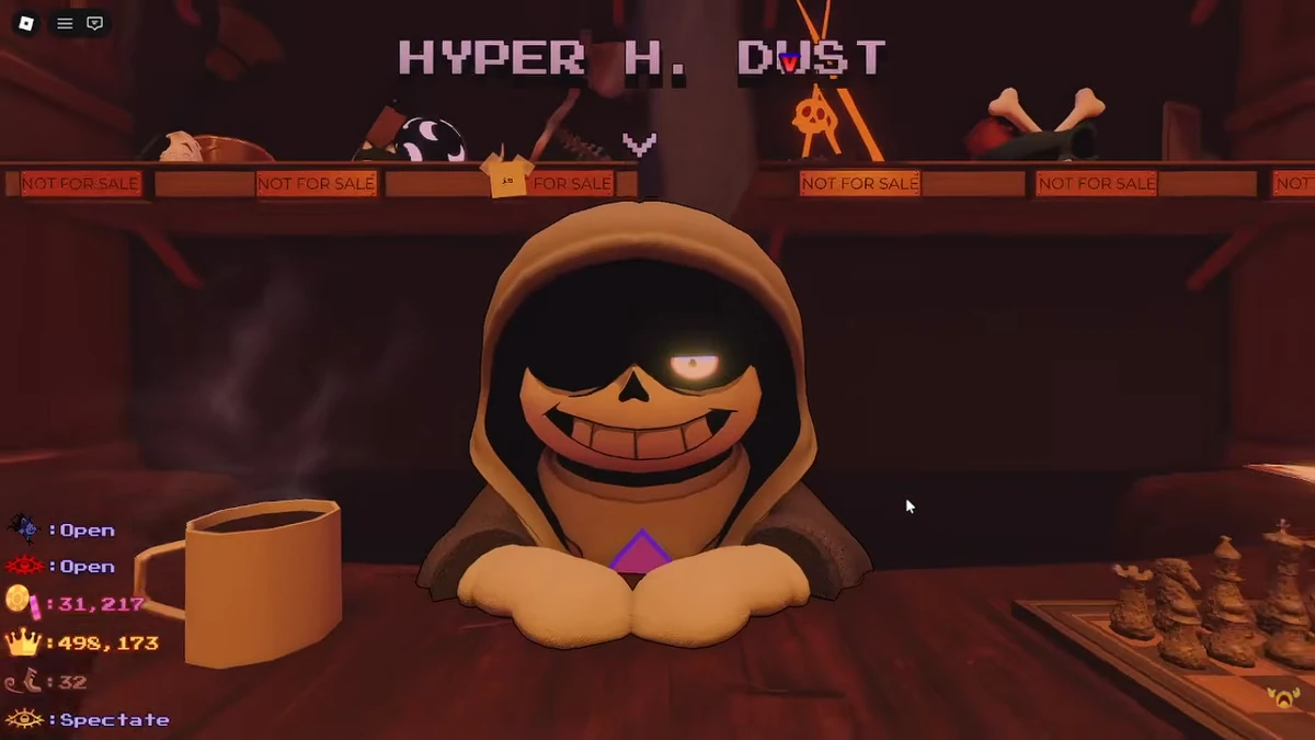 Hyper H. Dust (NPC) | Undertale: Last Corridor Wiki | Fandom