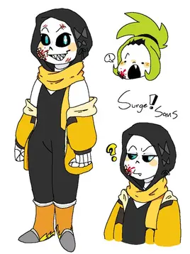 "Surge!Sans" | Undertale OC Wiki | Fandom