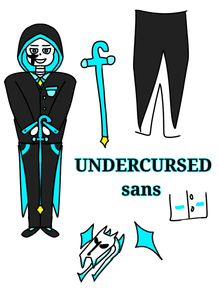 UNDERCURSED!Sans | Undertale OC Wiki | Fandom
