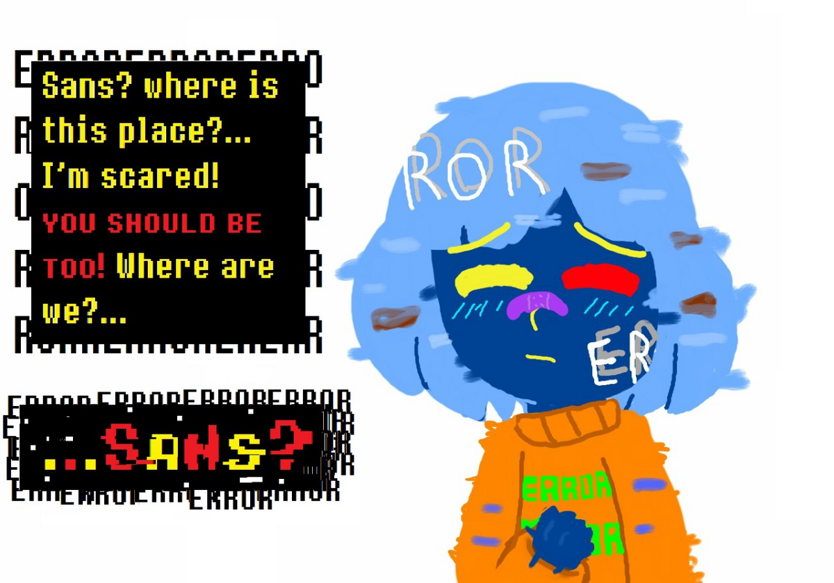 Error!Frisk | Undertale OC Wiki | Fandom