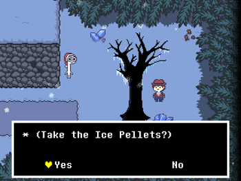 Ice Pellets | Undertale Yellow Wiki | Fandom