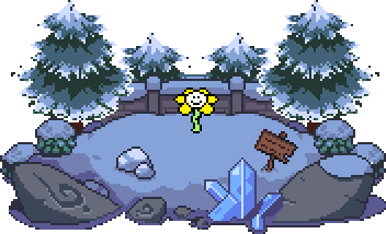 Main Menu 3 (Snowdin) | Undertale Yellow Wiki | Fandom