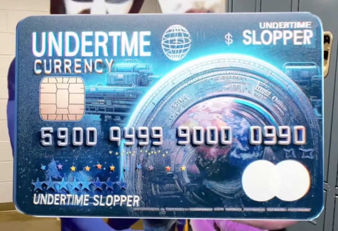 Undertime Currency Credit Card | Undertime Slopper Wiki | Fandom