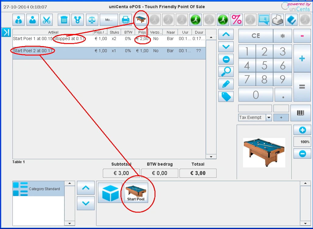 Billiard Table Timer | UnicentaPOS Help Wiki | Fandom