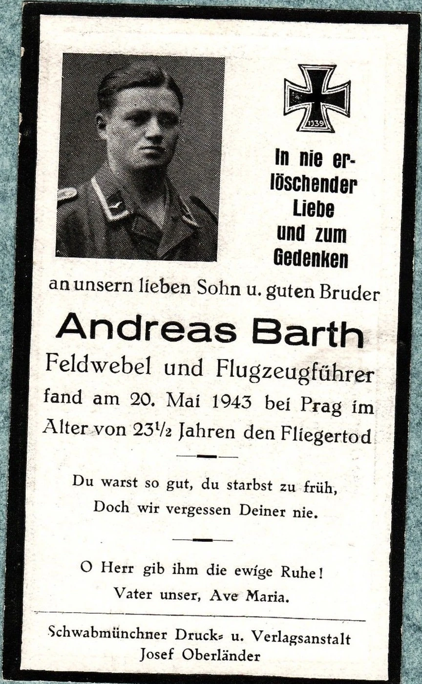 Andreas Barth | Guerra Mundial 1914-1945 | Fandom