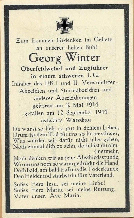 Georg Winter | Guerra Mundial 1914-1945 | Fandom