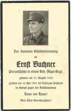 Ernst Buchner | Guerra Mundial 1914-1945 | Fandom