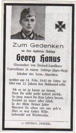 Georg Hanus | Guerra Mundial 1914-1945 | Fandom