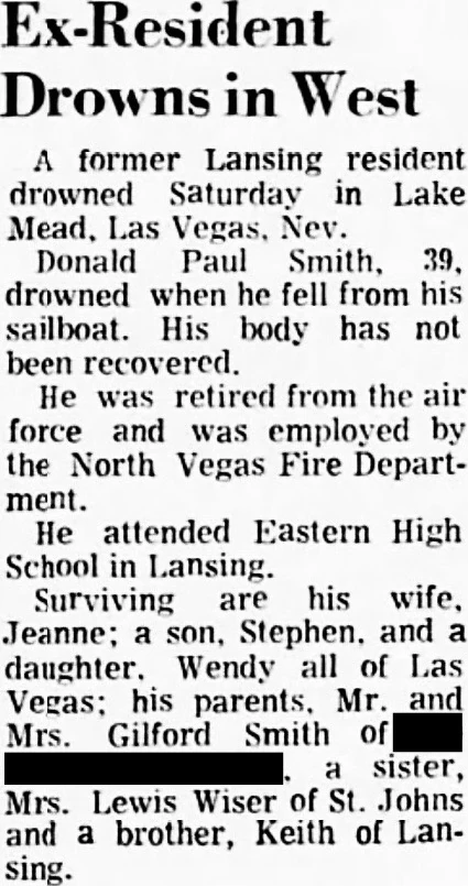 Donald Smith | Unidentified Wiki | Fandom