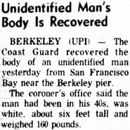 Unidentified Wiki:Cases in California | Unidentified Wiki | Fandom