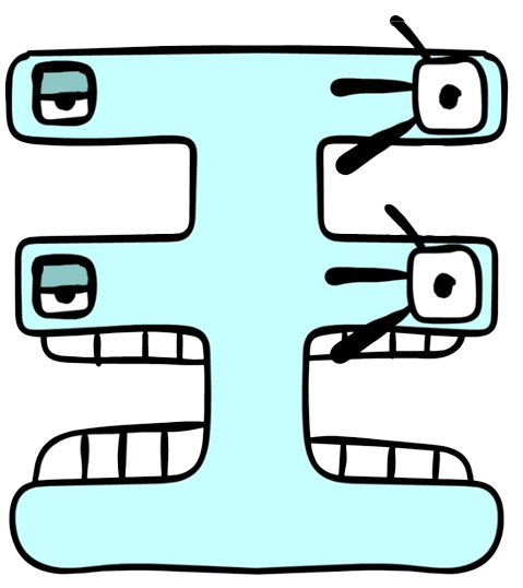 Ee (Character) | Unifon Alphabet Lore Wiki | Fandom