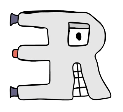 Er (Character) | Unifon Alphabet Lore Wiki | Fandom
