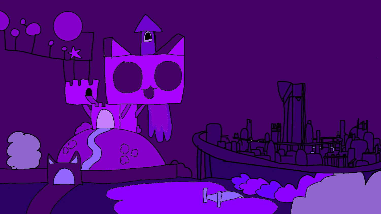 Dark Moon City | Unikitty Fanon Wiki | Fandom