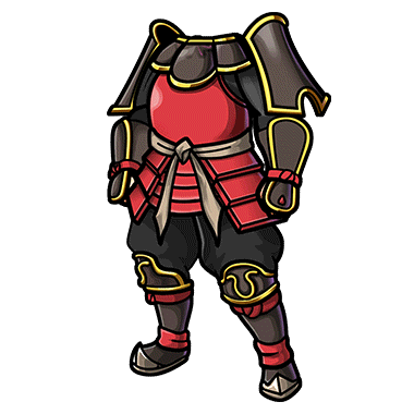Samurai Cartoon Armor