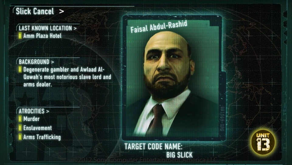 Slick Cancel | Unit Thirteen Wiki | Fandom