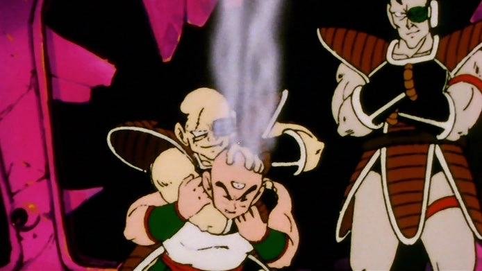 Tien Shinhan, Yamcha, Krillin, and Chiaotzu vs. Shorty and Scarface ...