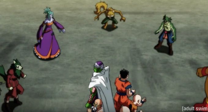 Gohan, Piccolo, Tien Shinhan, Krillin and Master Roshi (Base/Max Power ...