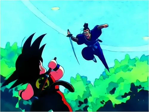 Goku vs. Ninja Murasaki and Murasaki Brothers | Universal Dragon Ball ...