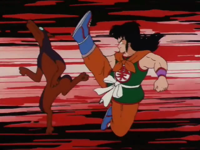 Goku and Yamcha vs. Shu's Dog Police | Universal Dragon Ball Wiki | Fandom