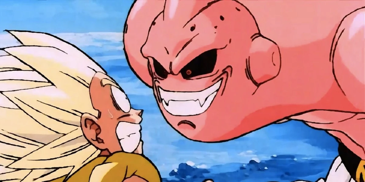 Gotenks (Base/Super Saiyan) vs. Super Buu | Universal Dragon Ball Wiki ...