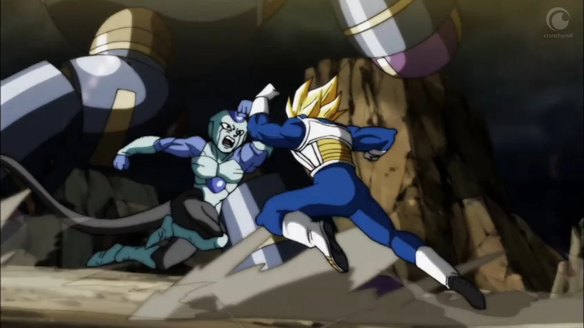 Vegeta (Base/Super Saiyan) vs. Frost (Final Form) and Auta Magetta ...