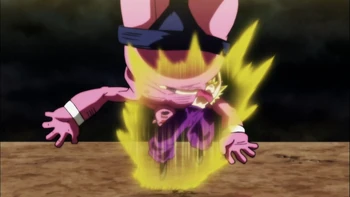 Caulifla (Super Saiyan) vs. Methiop and Napapa | Universal Dragon Ball ...