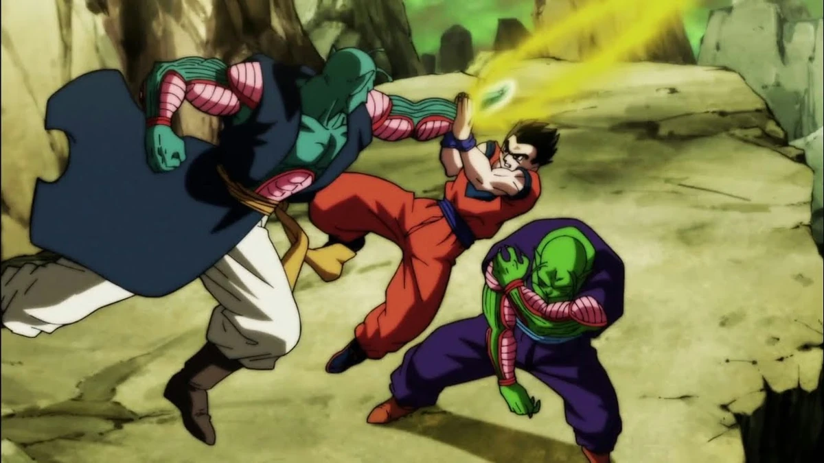 Piccolo and Gohan (Base/Potential Unleashed) vs. Saonel and Pilina ...