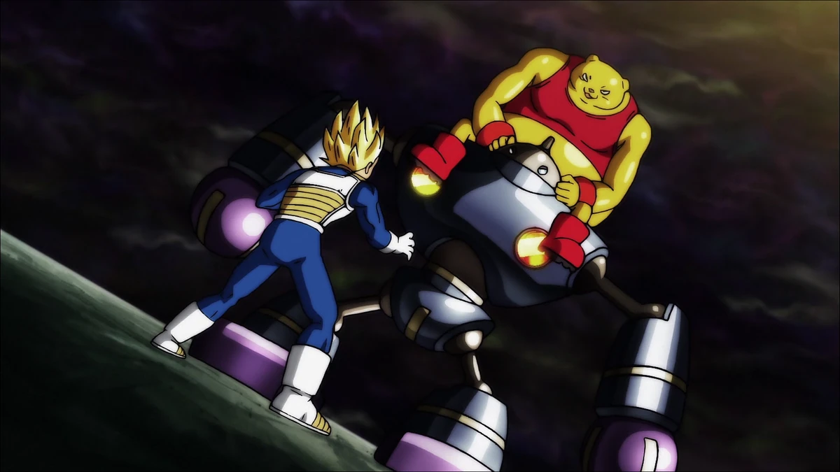 Vegeta (Super Saiyan) vs. Botamo and Auta Magetta | Universal Dragon ...