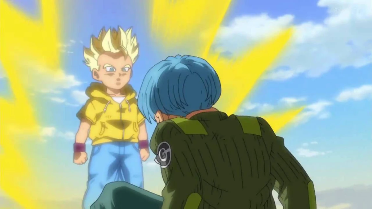 Trunks (Super Saiyan) vs. Future Trunks | Universal Dragon Ball Wiki ...