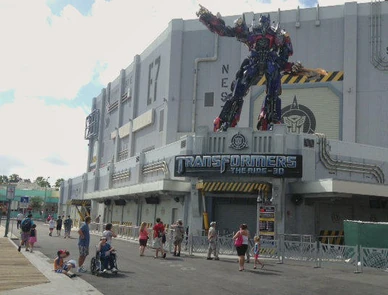 Universal Studios Hollywood Transformers: The Ride PAMPHLET Universal