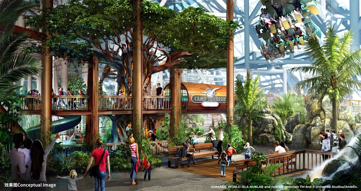 Camp Jurassic (Universal Studios Beijing) | Universal Parks and Resorts ...