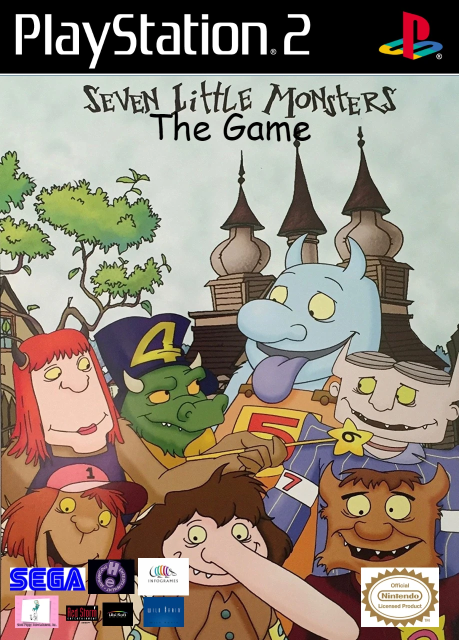 Seven Little Monsters: The Game (2002 Video game) | Fanon Kingdom Wiki ...