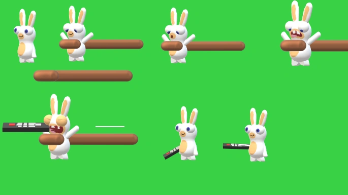 Rabbids Green Screen | Fanon Kingdom Wiki | Fandom
