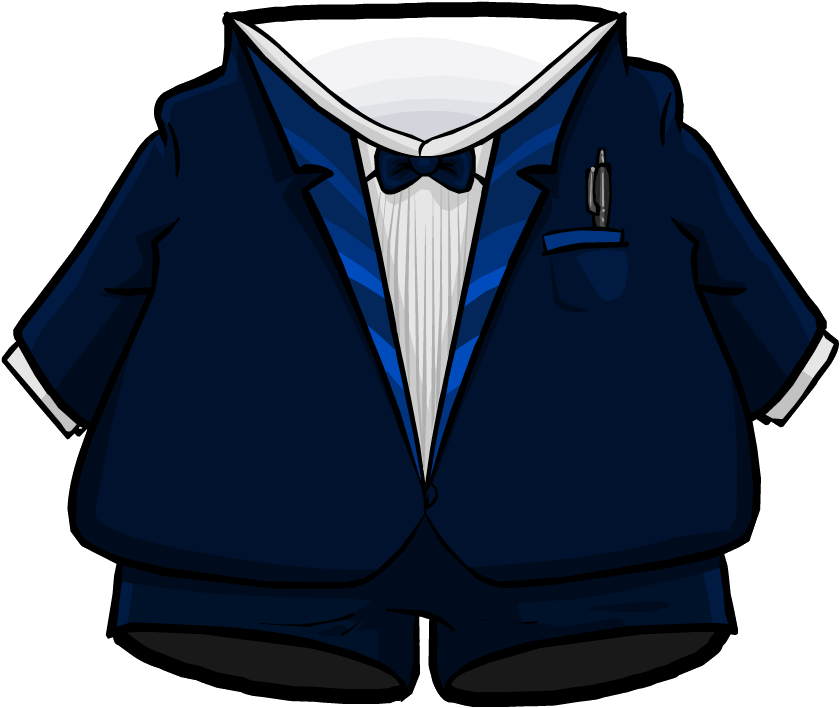 Esmoquin azul marino | Universal Penguin Newlands Wiki | Fandom