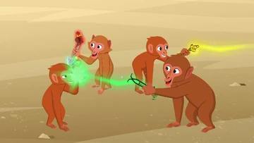 Gibraltar Monkeys | Universal Studios Wiki | Fandom
