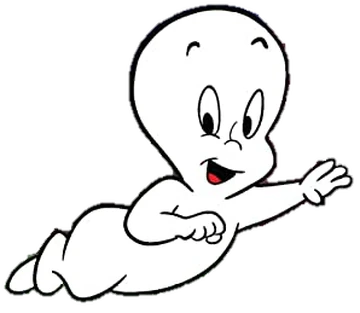casper the ghost coloring pages