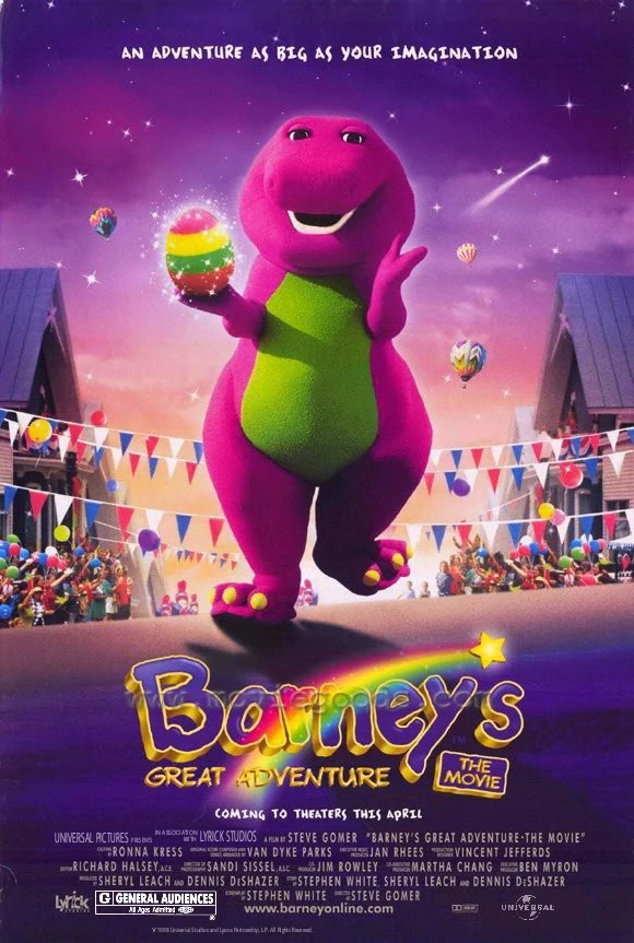 Barney's Great Adventure | Universal Studios Wiki | Fandom
