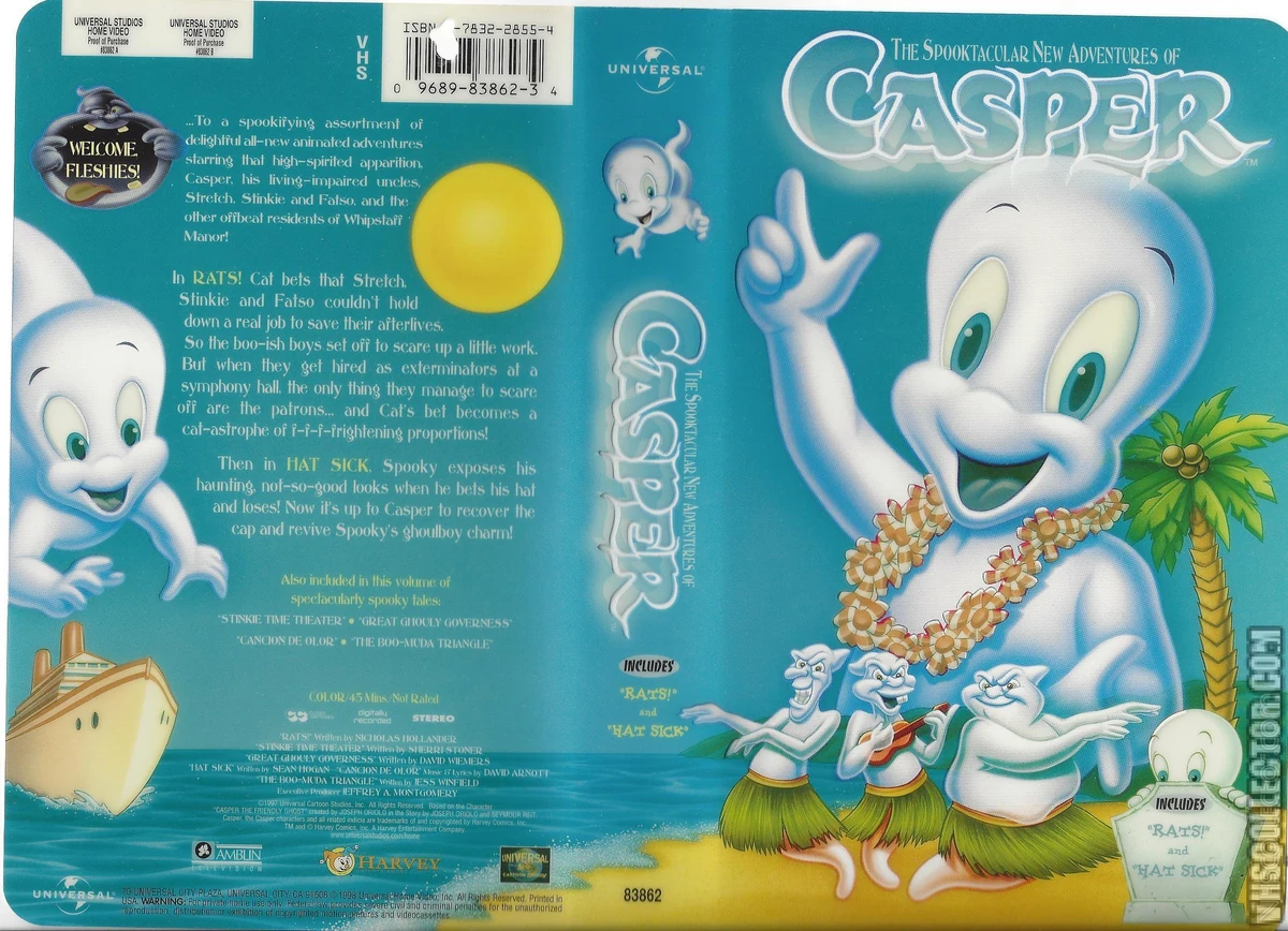 The Spooktacular New Adventures of Casper: Volume 6 Rats! & Hat Sick ...