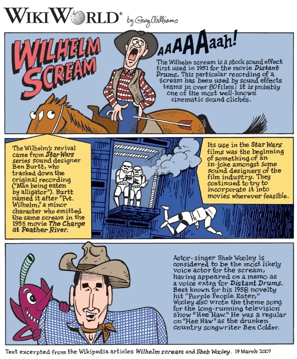 Wilhelm Scream | Universal Studios Wiki | Fandom