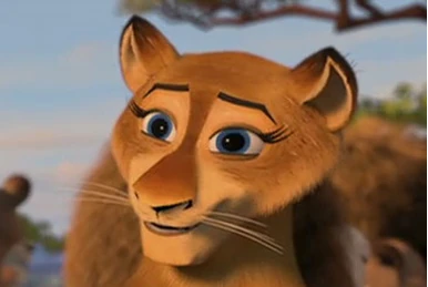 Madagascar 2 Florrie Alex (Ben Stiller), His Parents, Zuba (Bernie Mac