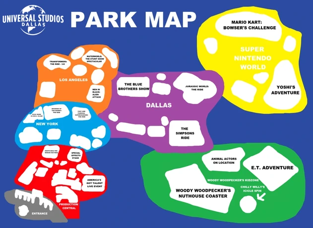 Universal Dallas Resort | Universal Studios Theme Park Fanon Wiki | Fandom