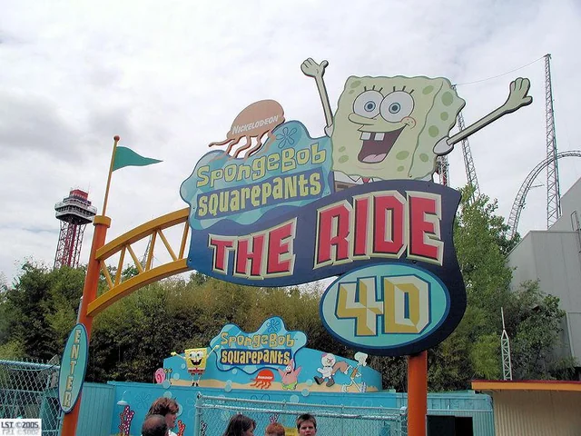 SpongeBob SquarePants 4-D | Universal Studios Theme Park Fanon Wiki ...
