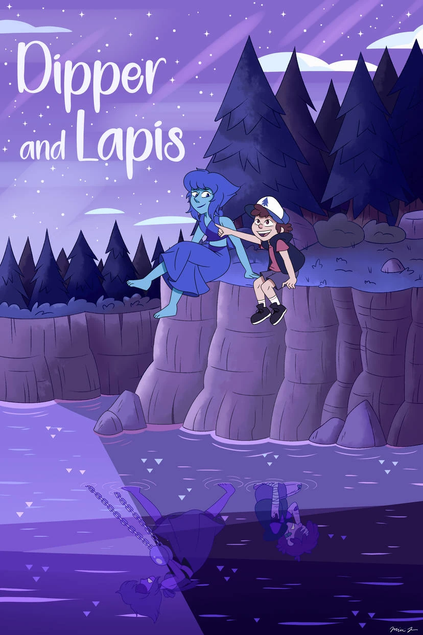 Dipper and Lapis | Universe Falls Wiki | Fandom