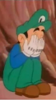 Sad Luigi | Universe of Smash Bros Lawl Wiki | Fandom