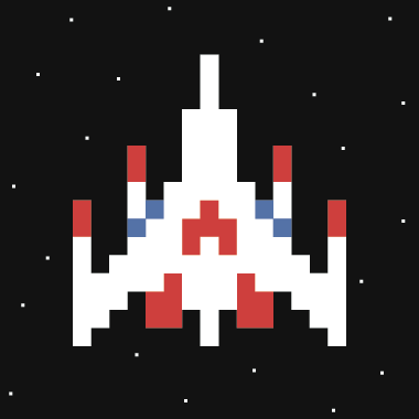 Galaga Alien Ship