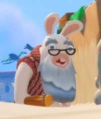 Rabbid Cranky | Universe of Smash Bros Lawl Wiki | Fandom