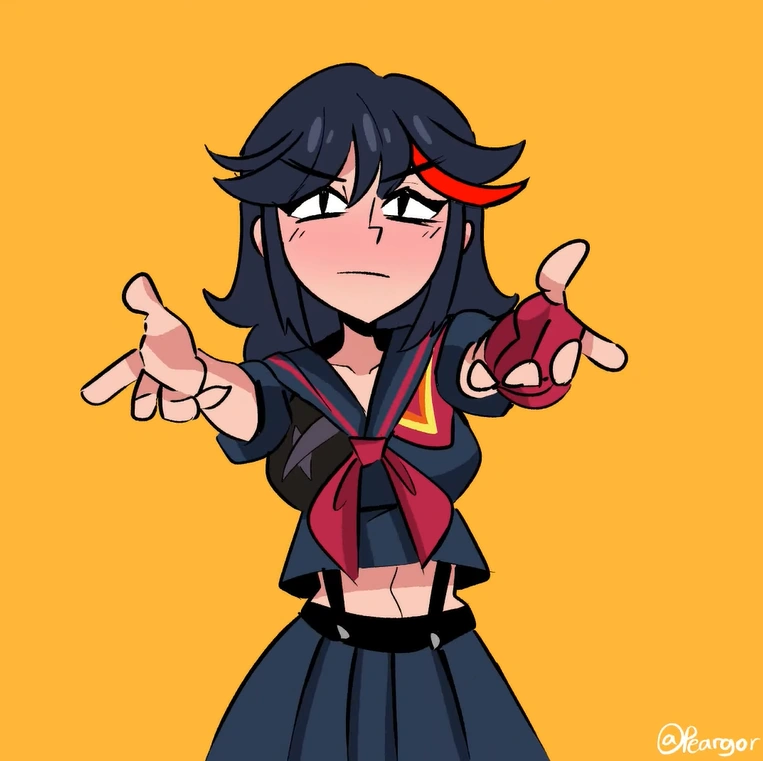 Pogchamp Ryuko | Universe of Smash Bros Lawl Wiki | Fandom