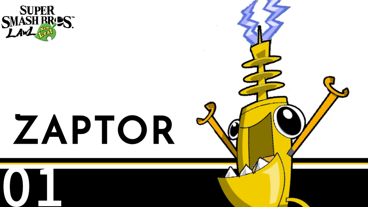 Zaptor Universe Of Smash Bros Lawl Wiki Fandom